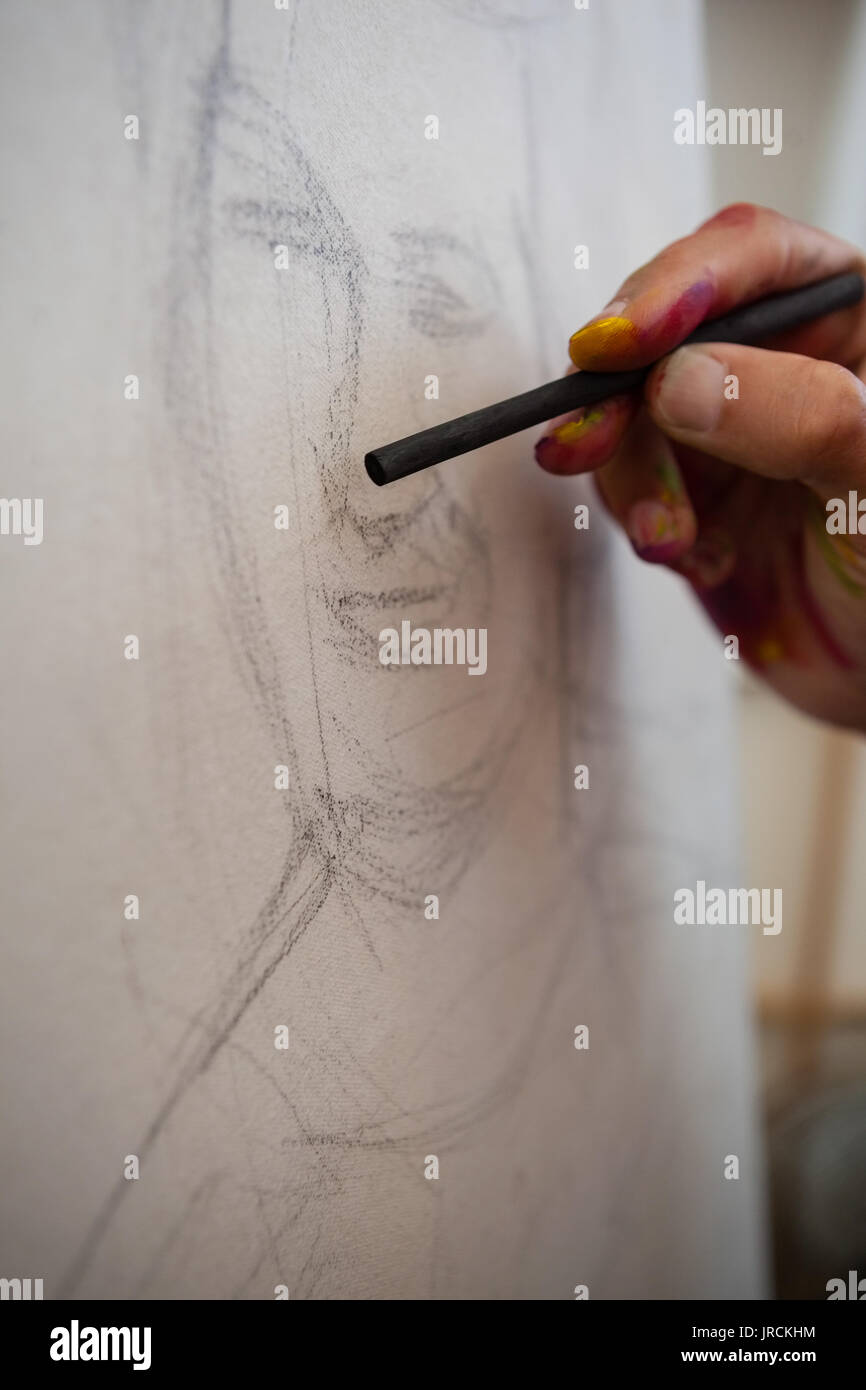 Painter artist male close up hi-res stock photography and images - Alamy