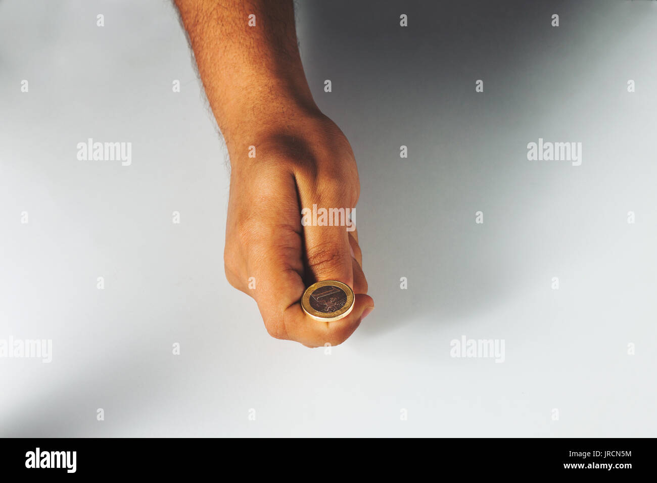 Euro coin tails hi-res stock photography and images - Alamy