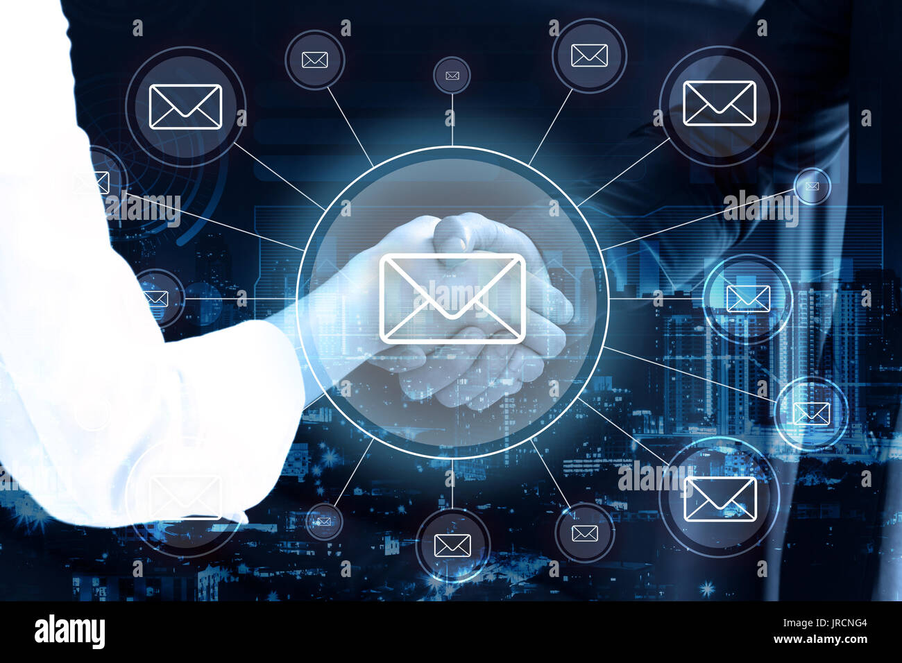 Networking business shaking hands hi-res stock photography and images ...