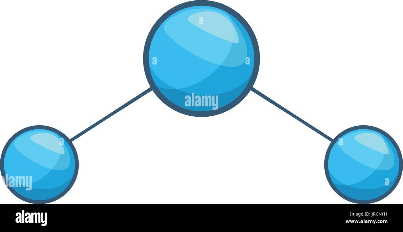 Water molecule icon, cartoon style Stock Vector Image & Art - Alamy