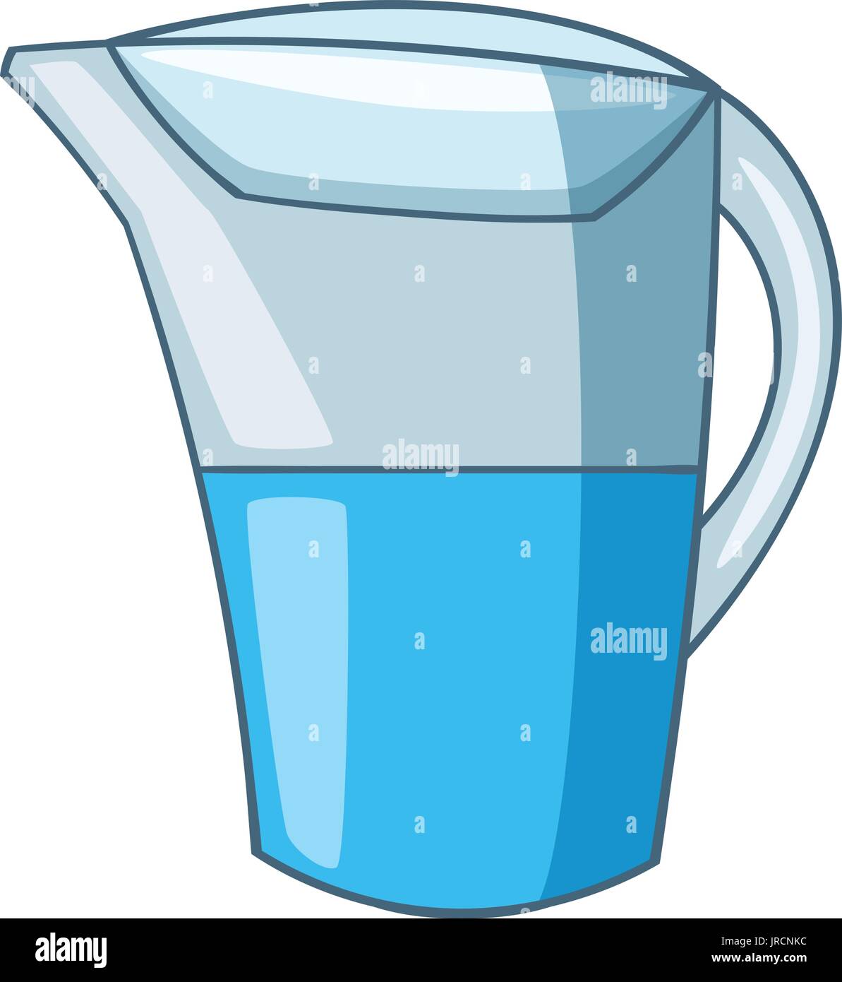 Water filter jug glass Stock Vector Images - Alamy
