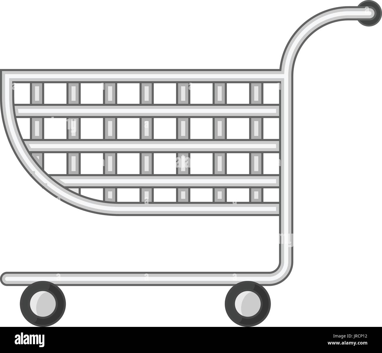 Small shopping cart icon, cartoon style Stock Vector Image & Art - Alamy