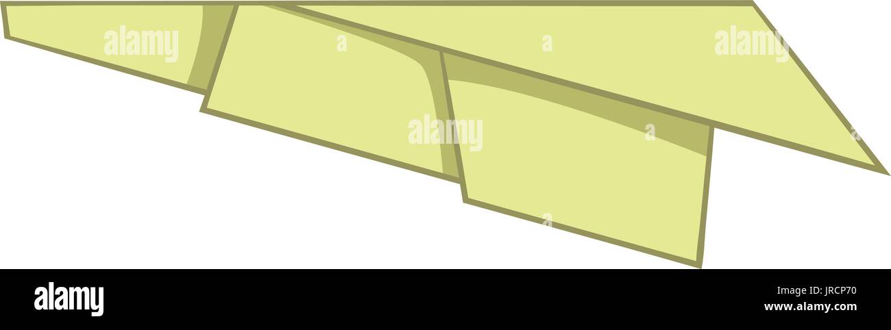 Origami plane icon, cartoon style Stock Vector Image & Art - Alamy