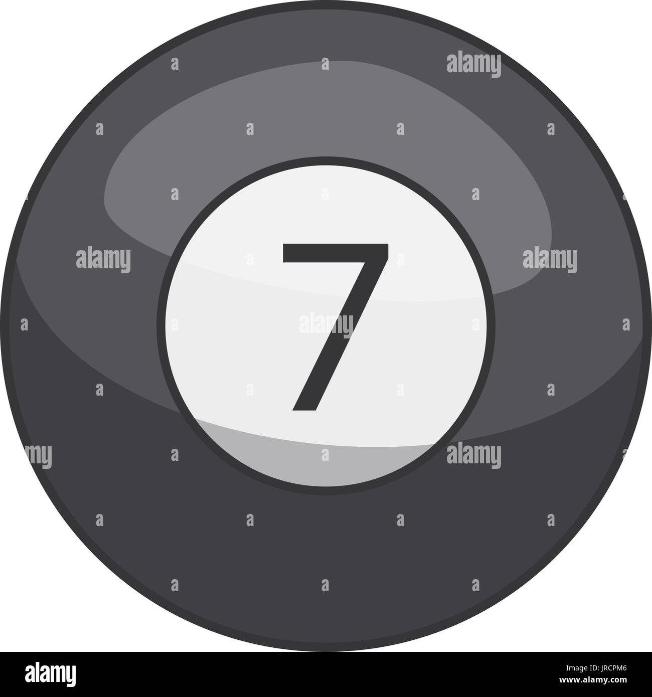 Snooker ball icon, cartoon style Stock Vector Image & Art - Alamy