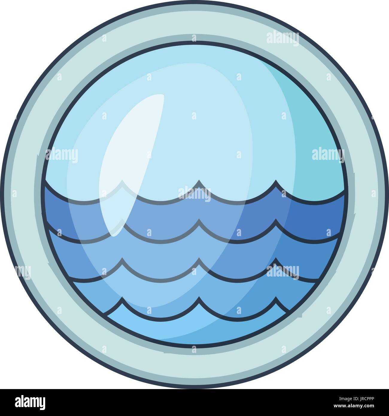 Porthole window of sailing ships icon Stock Vector Image & Art - Alamy
