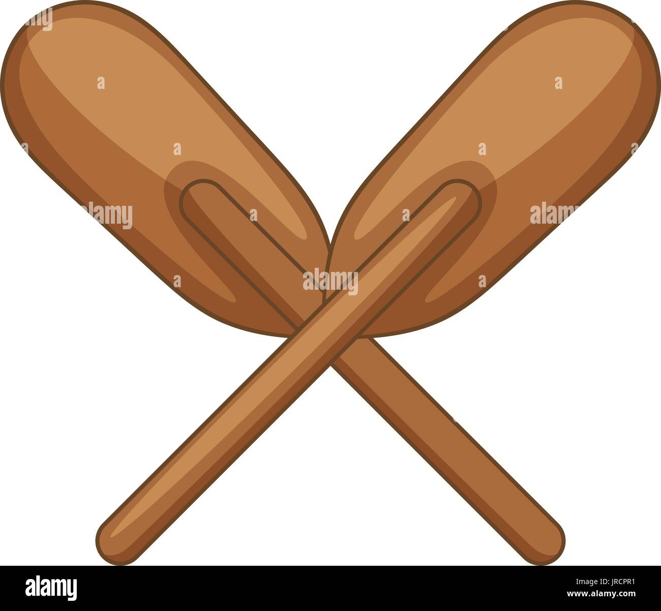 Wooden paddle icon, cartoon style Stock Vector Image & Art - Alamy