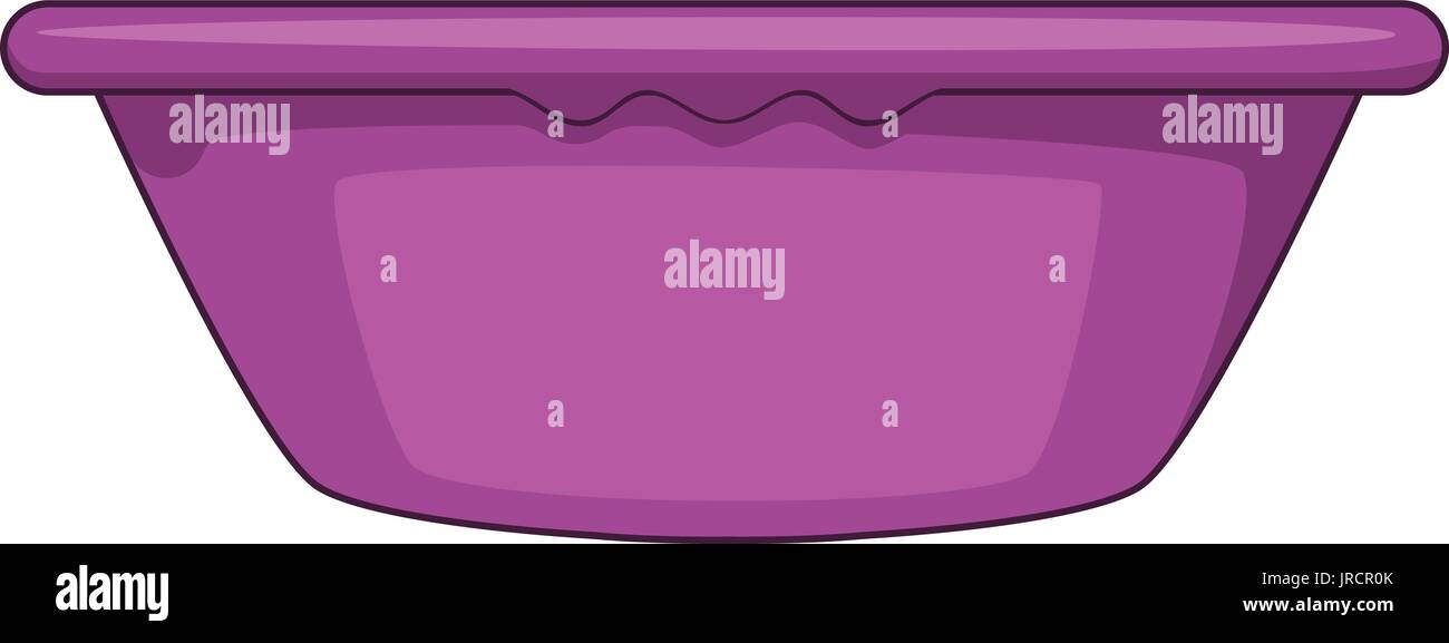 Plastic basin icon, cartoon style Stock Vector Image & Art - Alamy