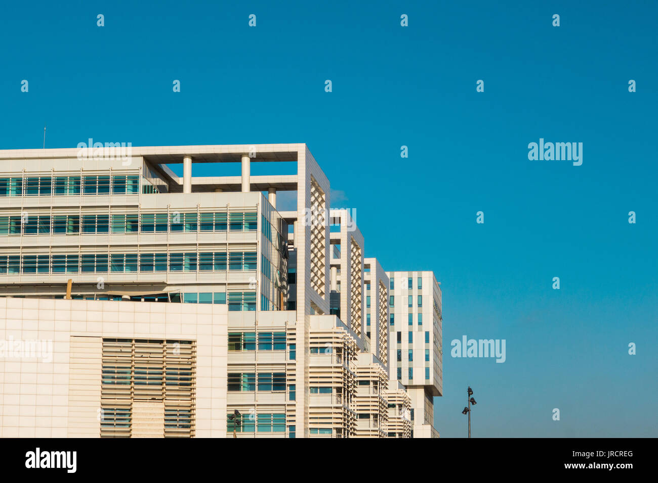 View of modern buildings in Casablanca - Morocco Stock Photo - Alamy