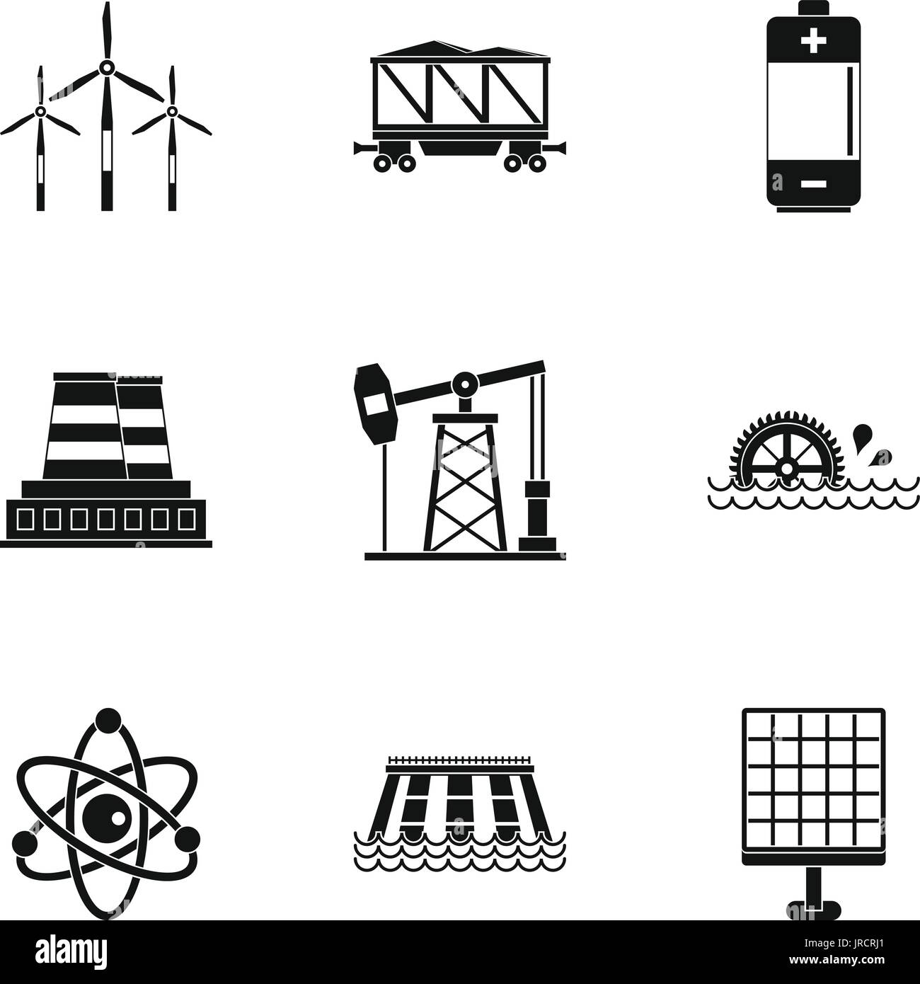 Hydroelectric machine Stock Vector Images - Alamy