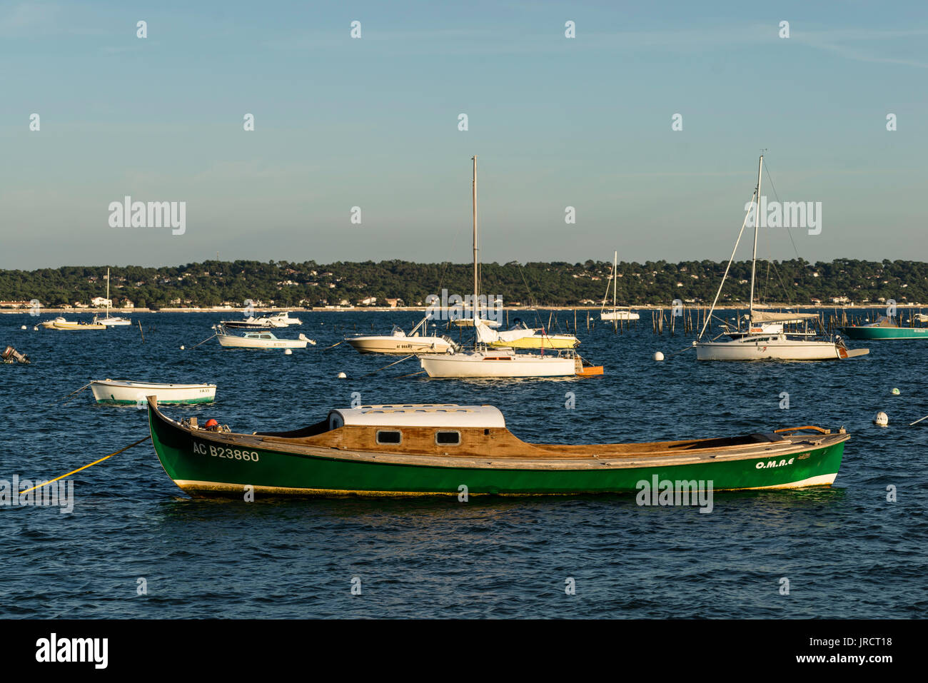 Les Pinasses du Bassin, ‘Pinasses’ are traditional long and narrow ...