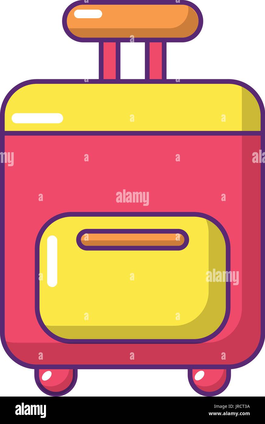 Travel bag icon, cartoon style Stock Vector Image & Art - Alamy