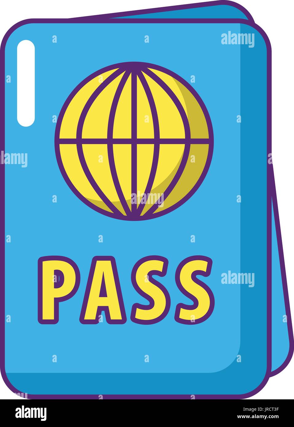 International Passport Icon Cartoon Style Stock Vector Image And Art Alamy