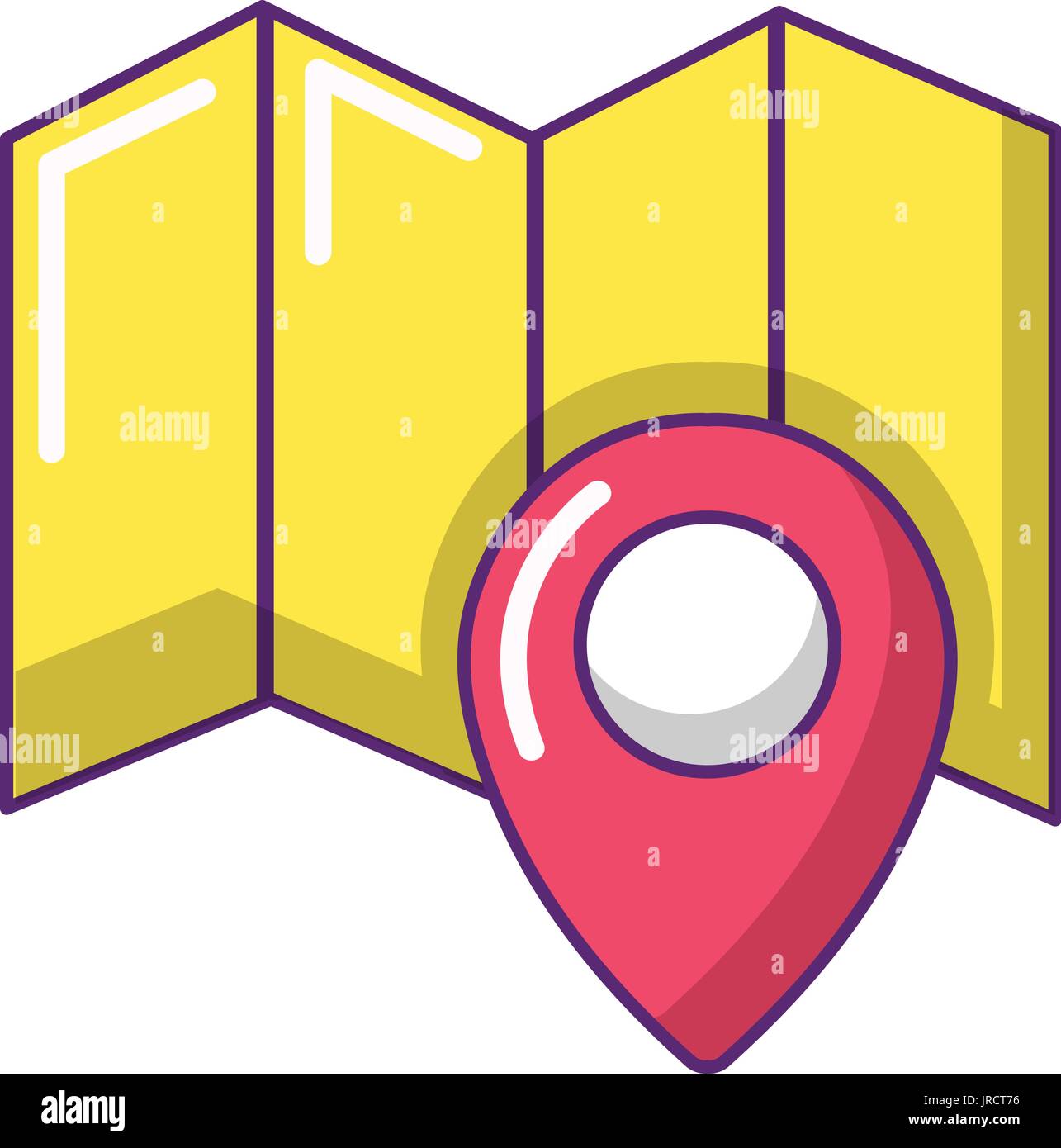 World travel map icon, cartoon style Stock Vector Image & Art - Alamy