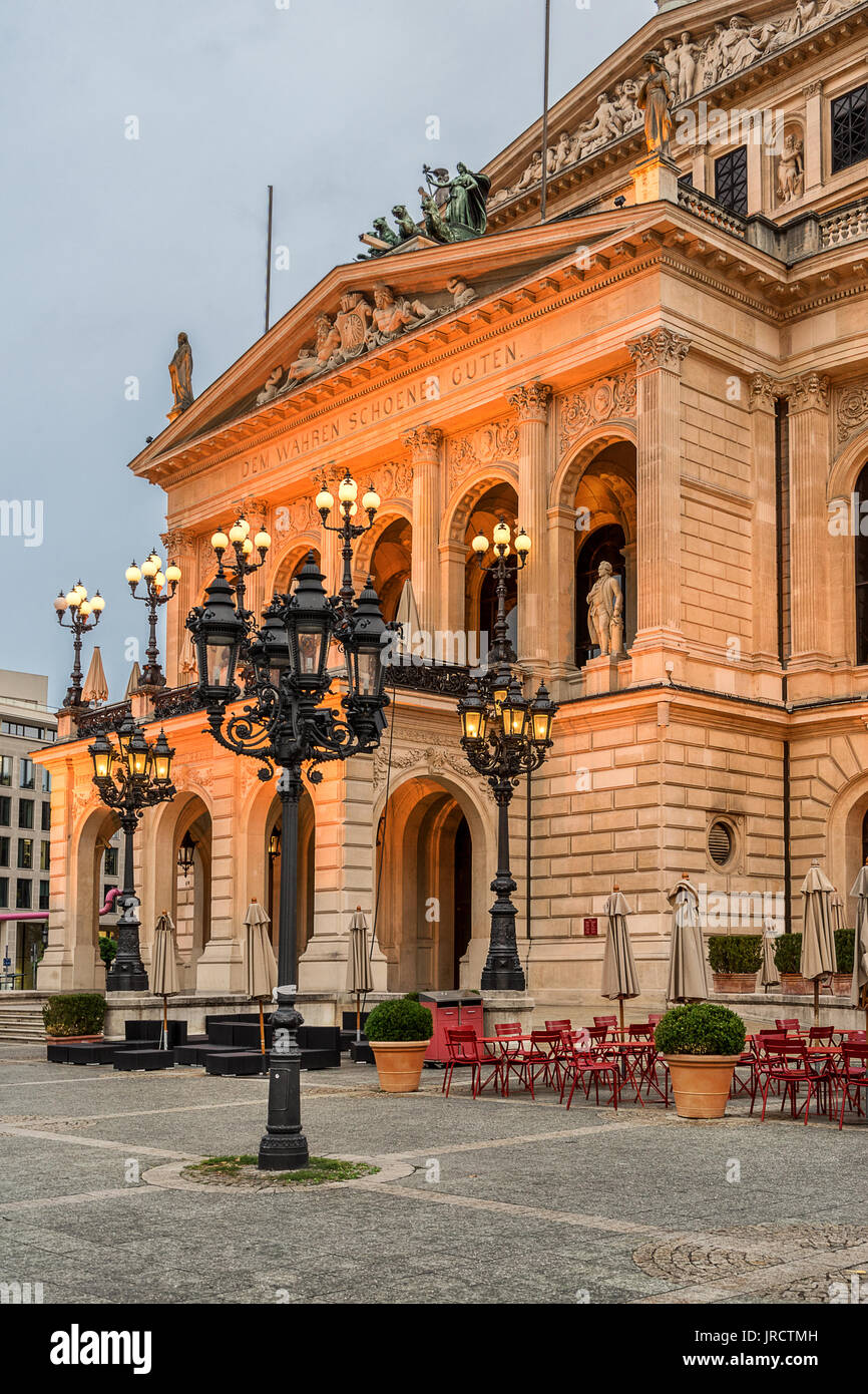 Frankfurt Opera House Stock Photo - Alamy
