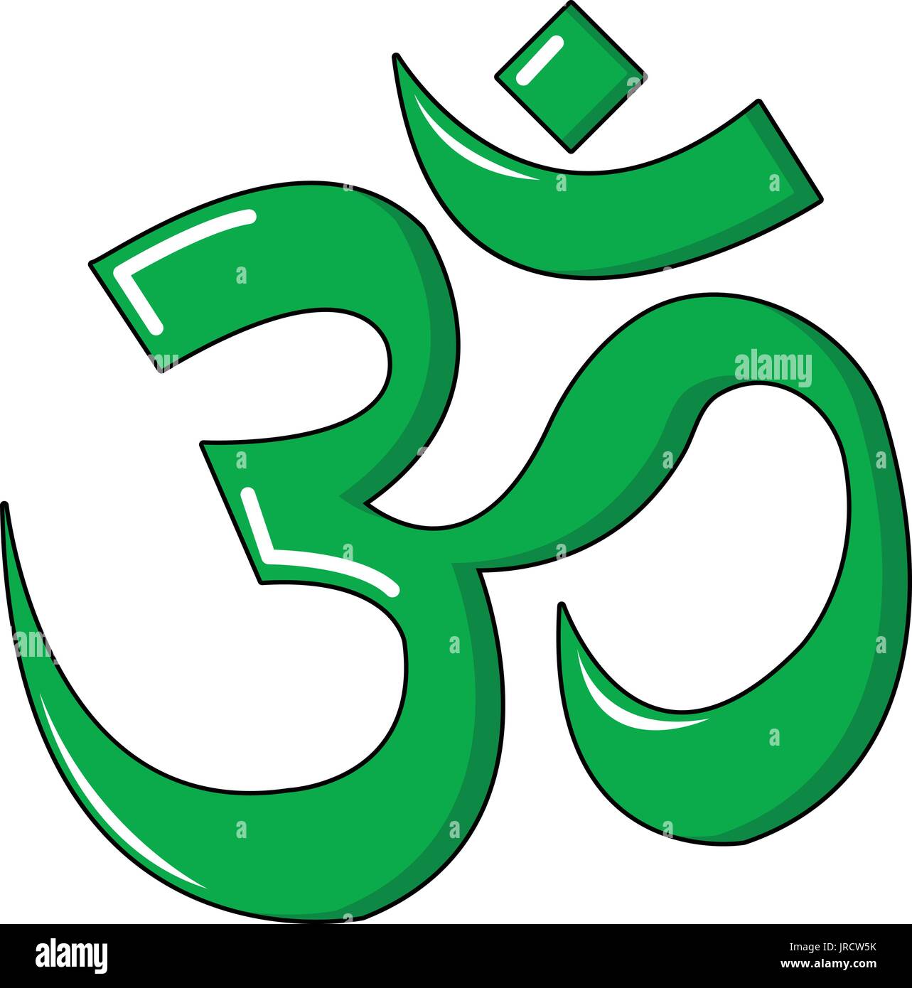 Animated Om Symbol