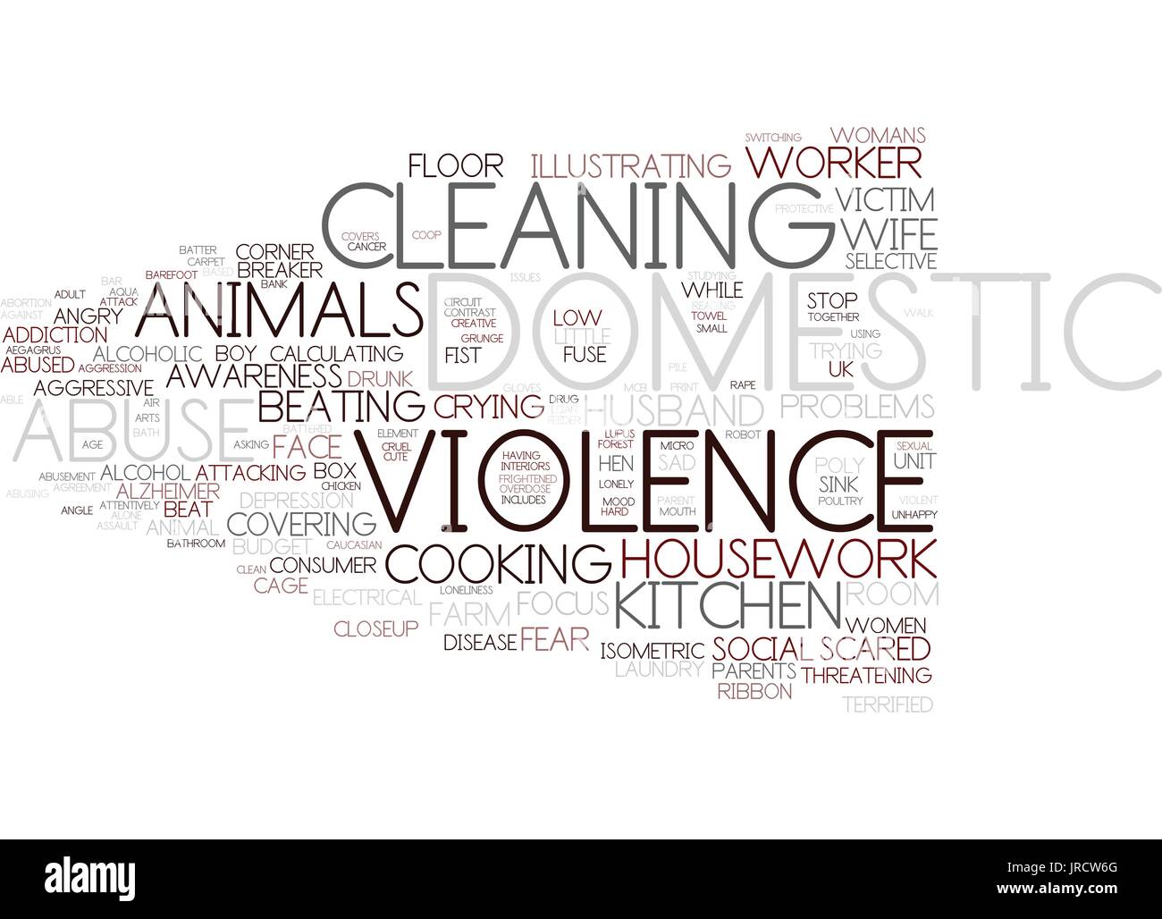 Domestic Violence Concept Word Cloud High Resolution Stock Photography ...