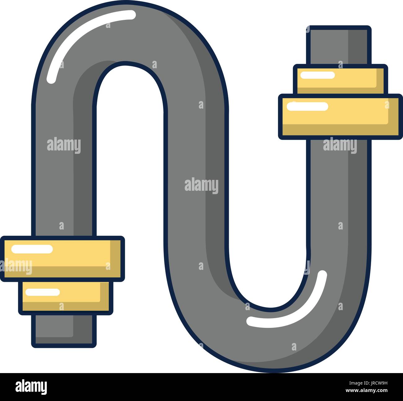 Sewer pipe icon, cartoon style Stock Vector Image & Art - Alamy