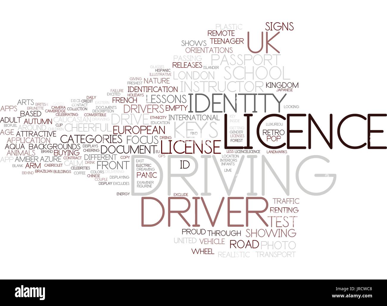 Driving License Licence Stock Vector Images - Alamy