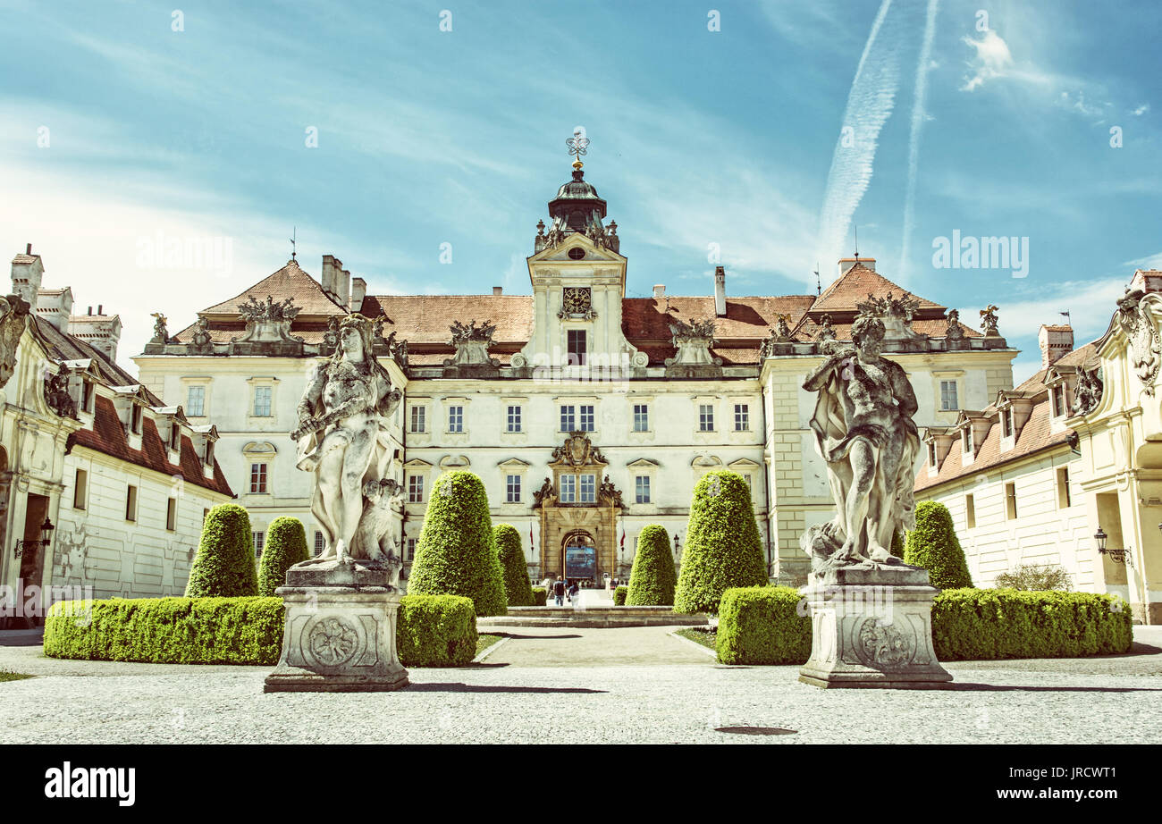 Valtice contains one of the most impressive baroque residences of ...