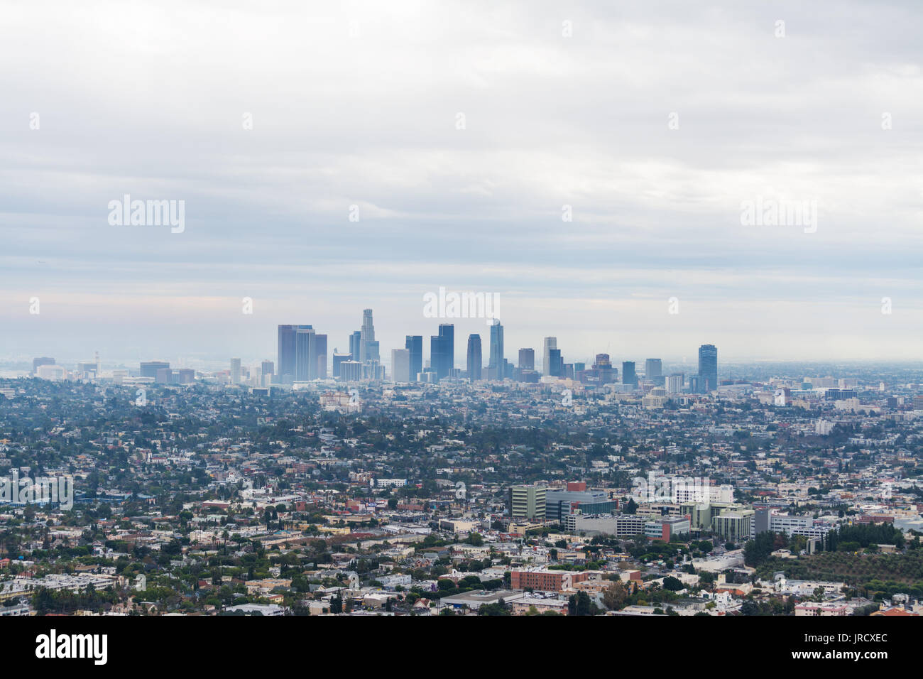 Los Angeles cityscape Stock Photo - Alamy