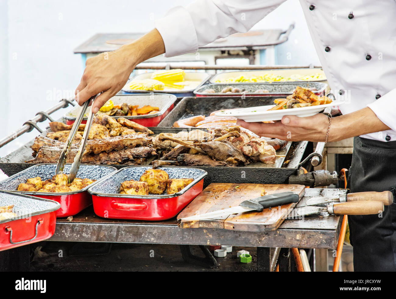 Masterchef hands hi-res stock photography and images - Alamy