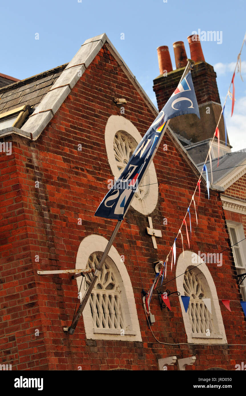 A beautiful old Victorian sail loft building in Cowes high street on ...