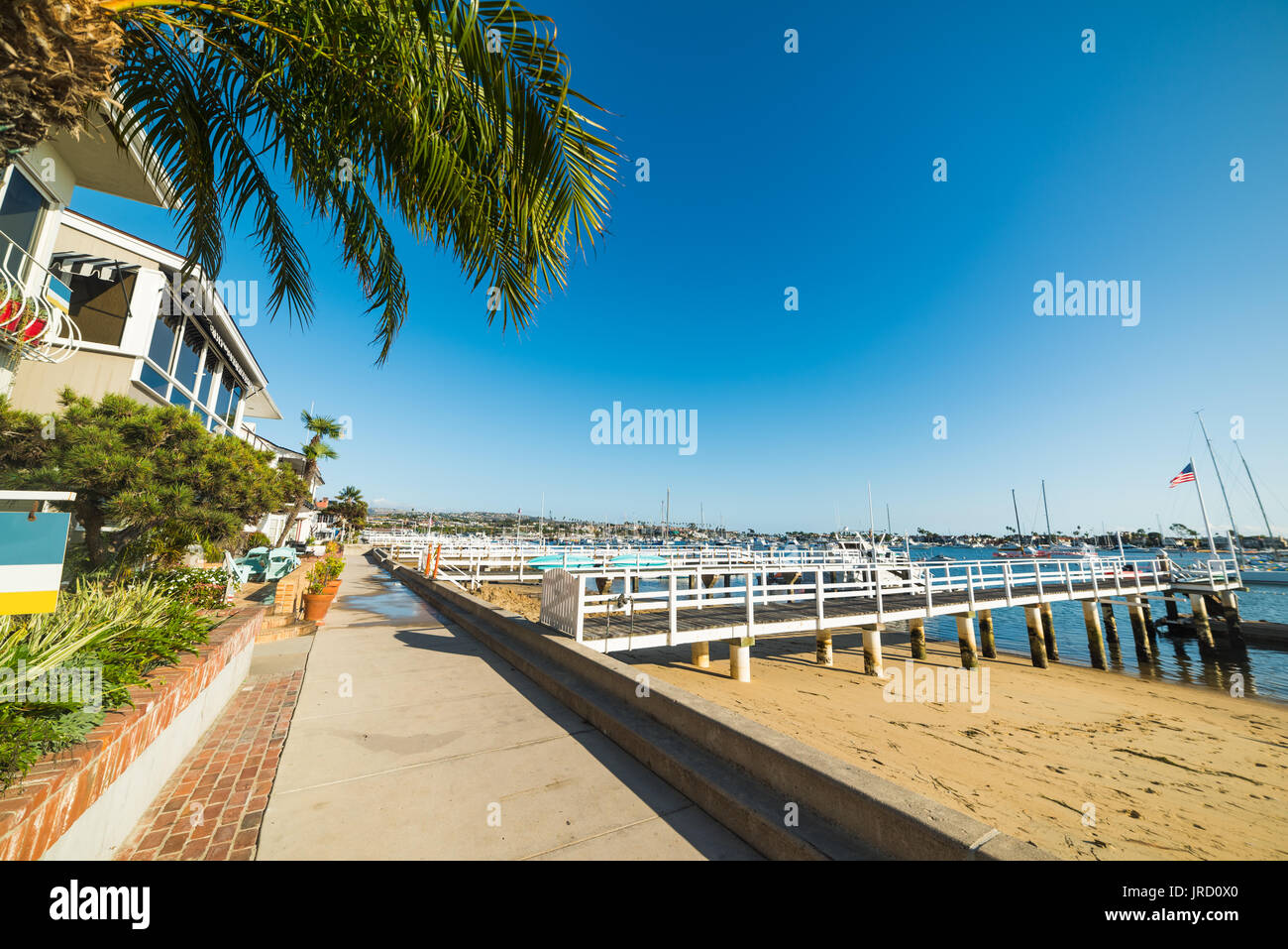 Balboa Island in Orange County, California Stock Photo - Alamy