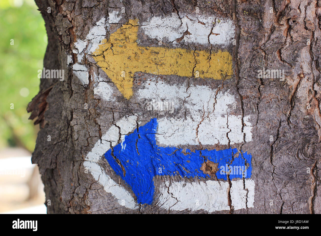 Two arrows direction symbol design hi-res stock photography and images ...