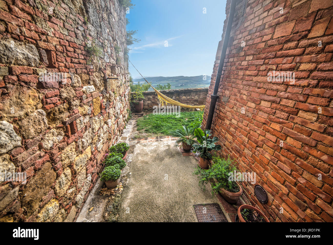 rustic architecture in Montecatini, Tuscany Stock Photo - Alamy