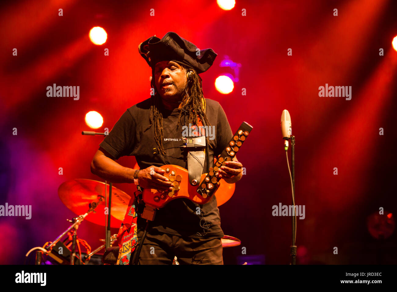 3 August 2017 – Brooklyn, NY. Singer Nellie McKay opened for Béla Fleck ...