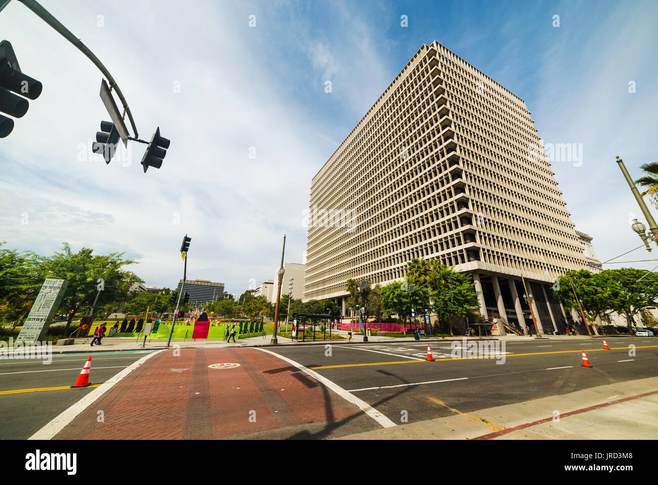 Beautiful light los angeles downtown hi-res stock photography and ...