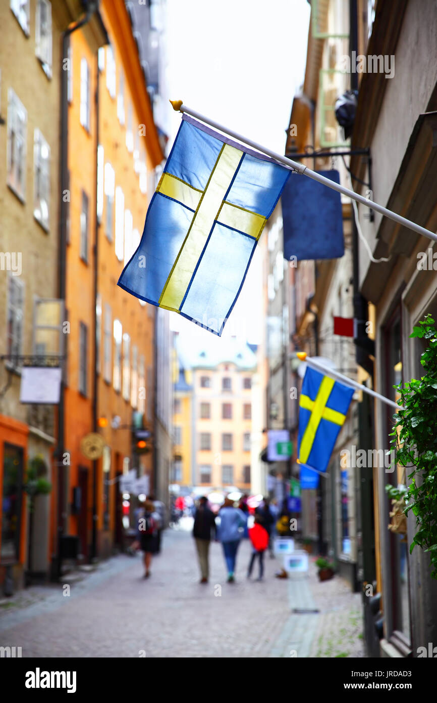Swedish flag hi-res stock photography and images - Alamy