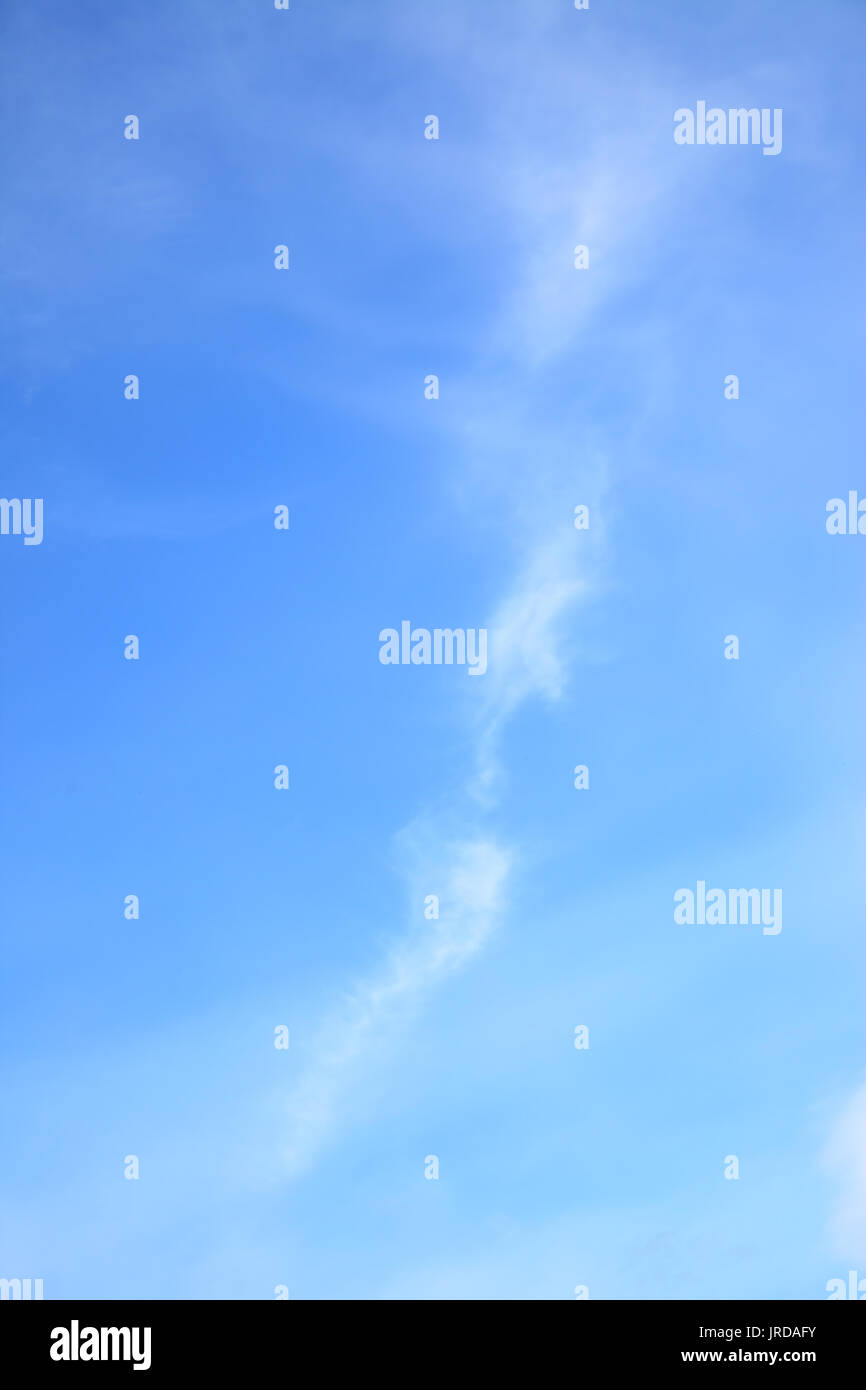 Almost clear light blue sky - abstract background Stock Photo - Alamy