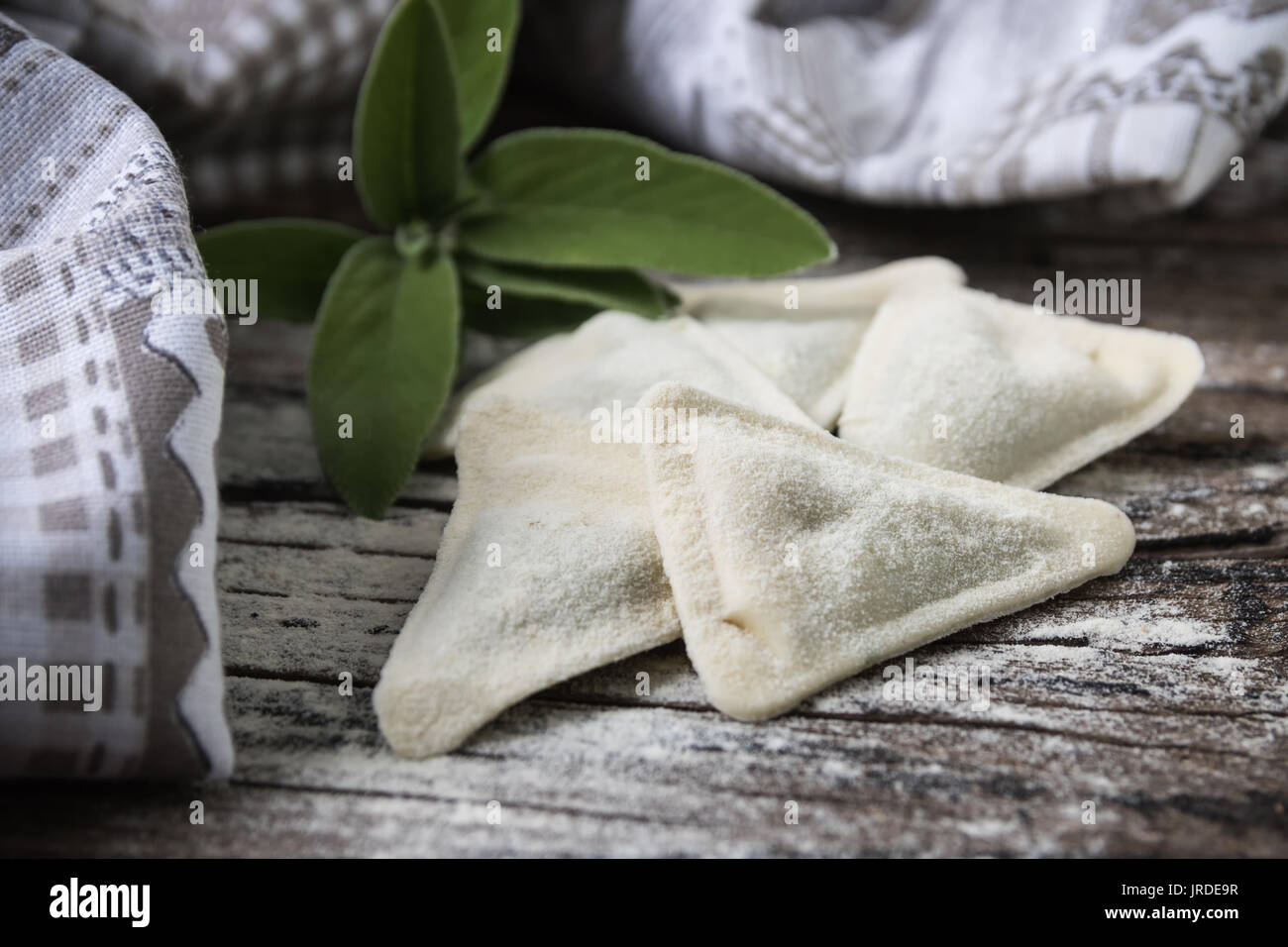 Pansotti is a typical dish of Liguria and the nougat sauce is perfectly ...