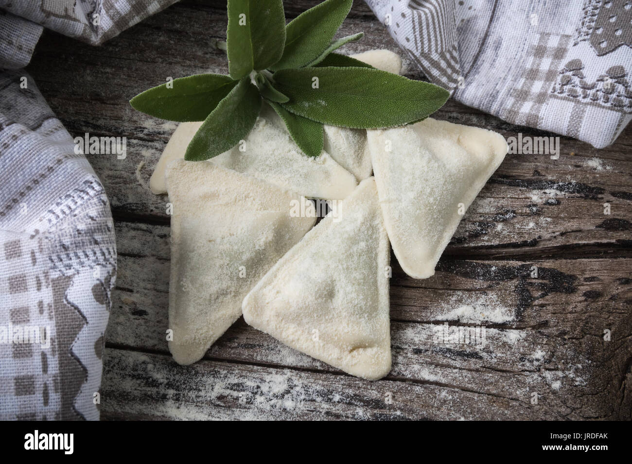 Pansotti is a typical dish of Liguria and the nougat sauce is perfectly ...