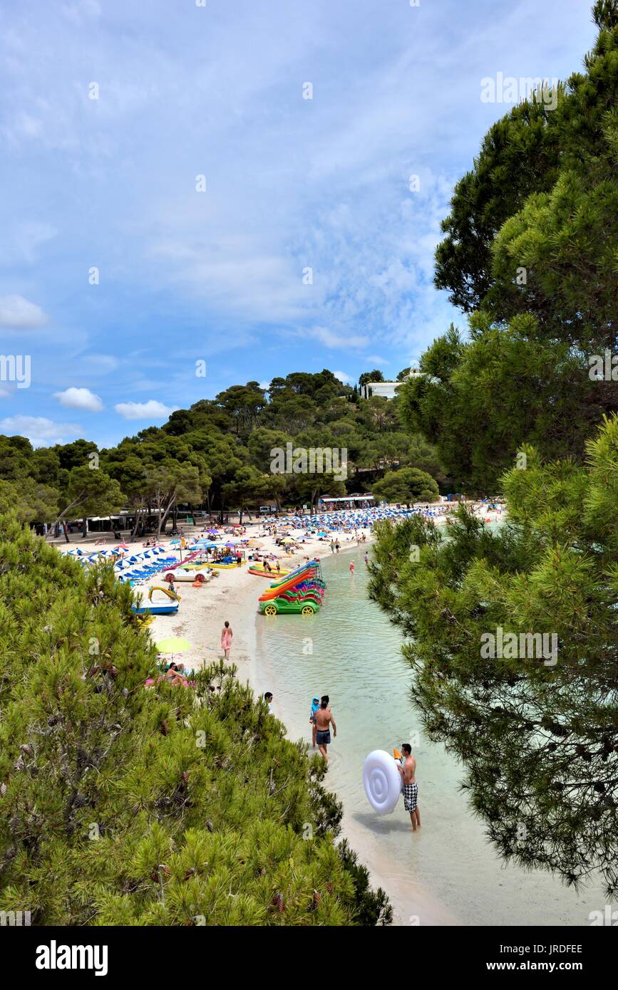 Cala galdana beach menorca minorca Stock Photo - Alamy