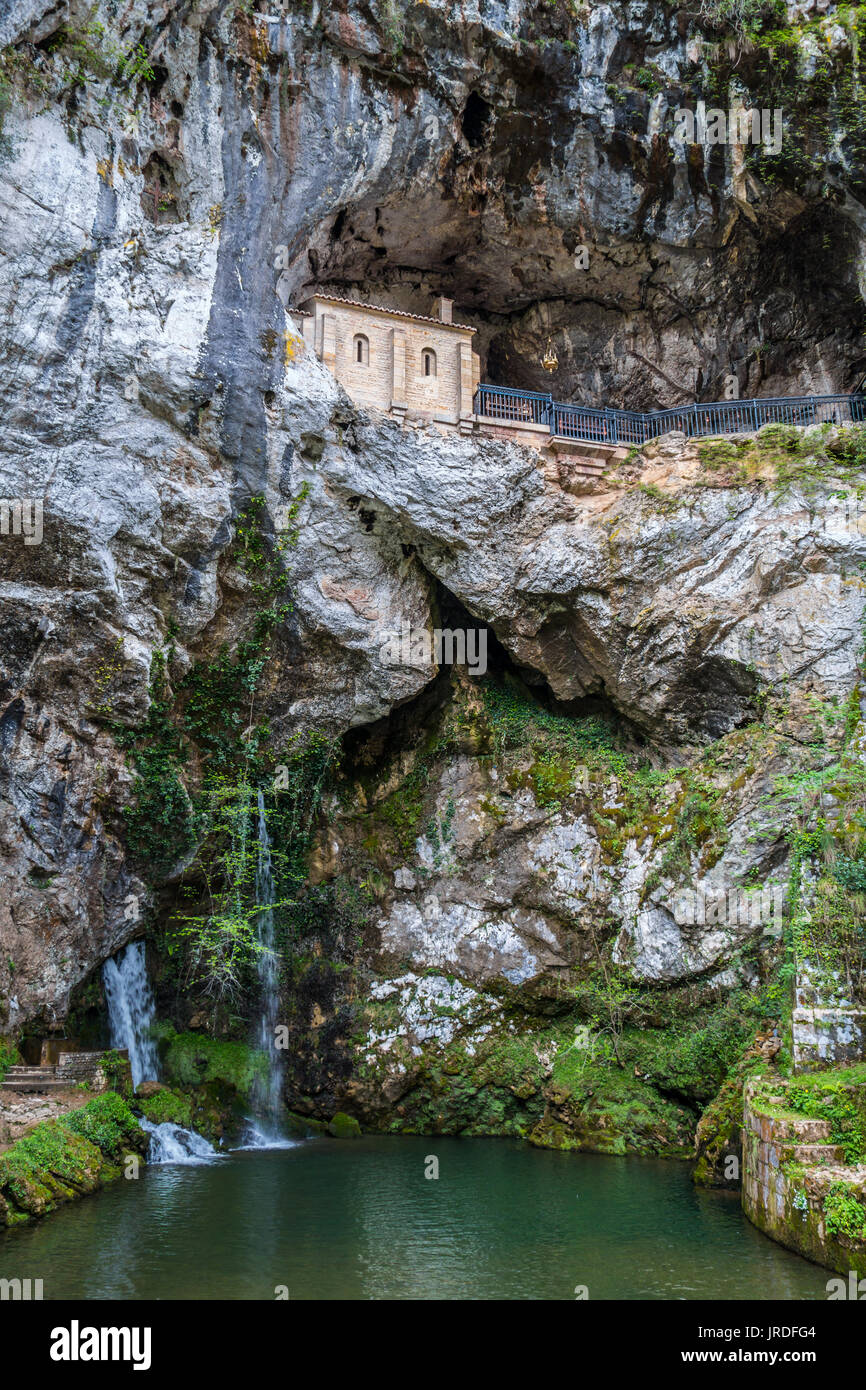 The holy cave of covadonga hi-res stock photography and images - Alamy