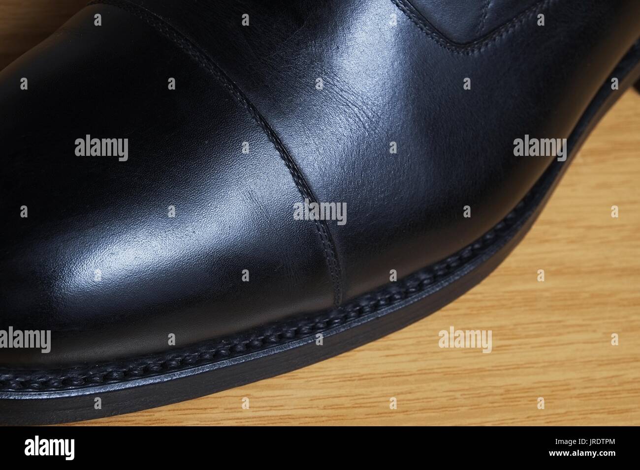 Black men's classic dressing shoes Stock Photo - Alamy