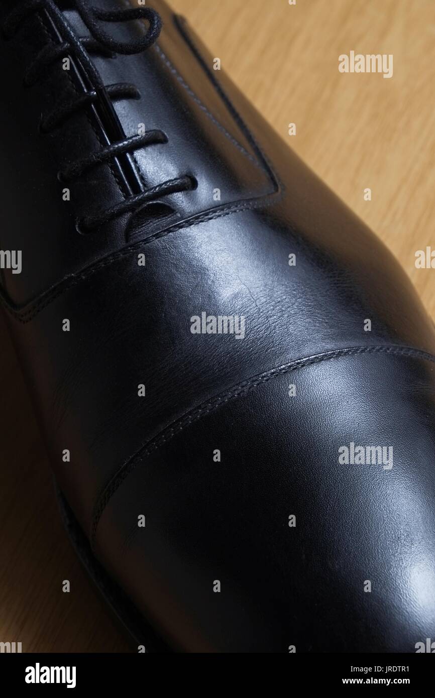 Black men's classic dressing shoes Stock Photo - Alamy