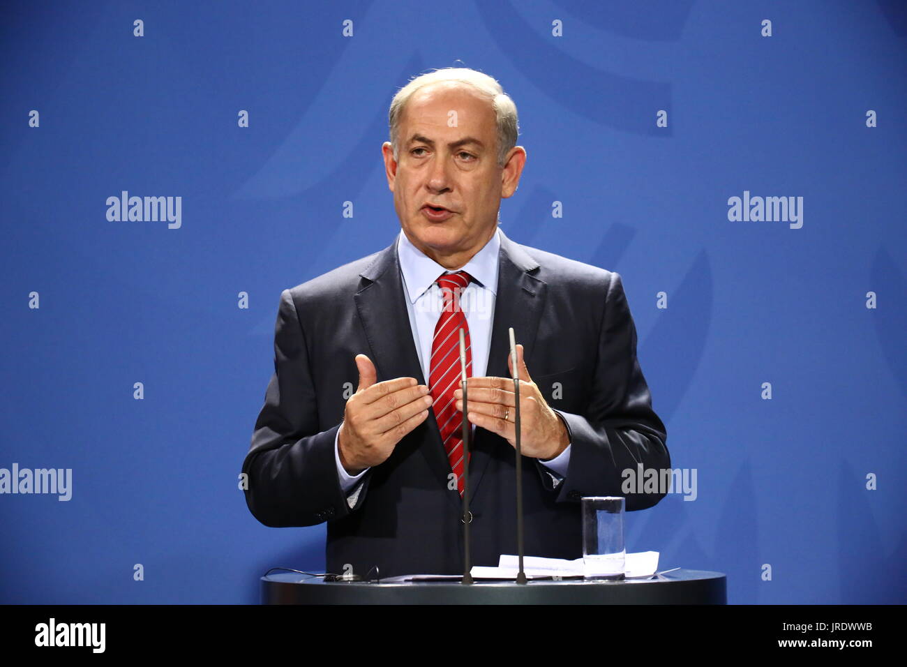 Berlin, Germany, 21st October, 2015: Israeli Prime Minister Benjamin ...