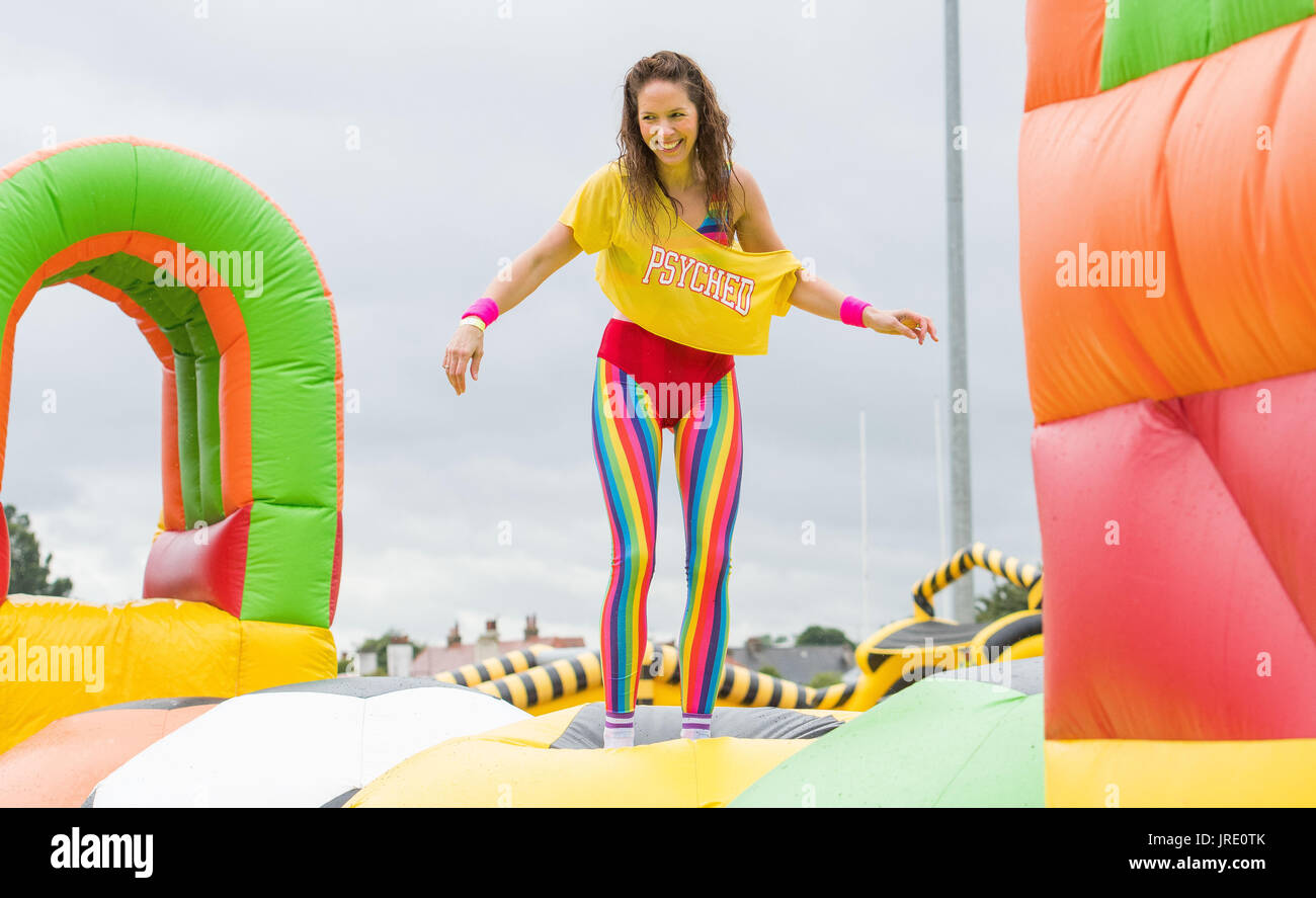 Labyrinth, world's largest inflatable obstacle course, Murrayfield ...