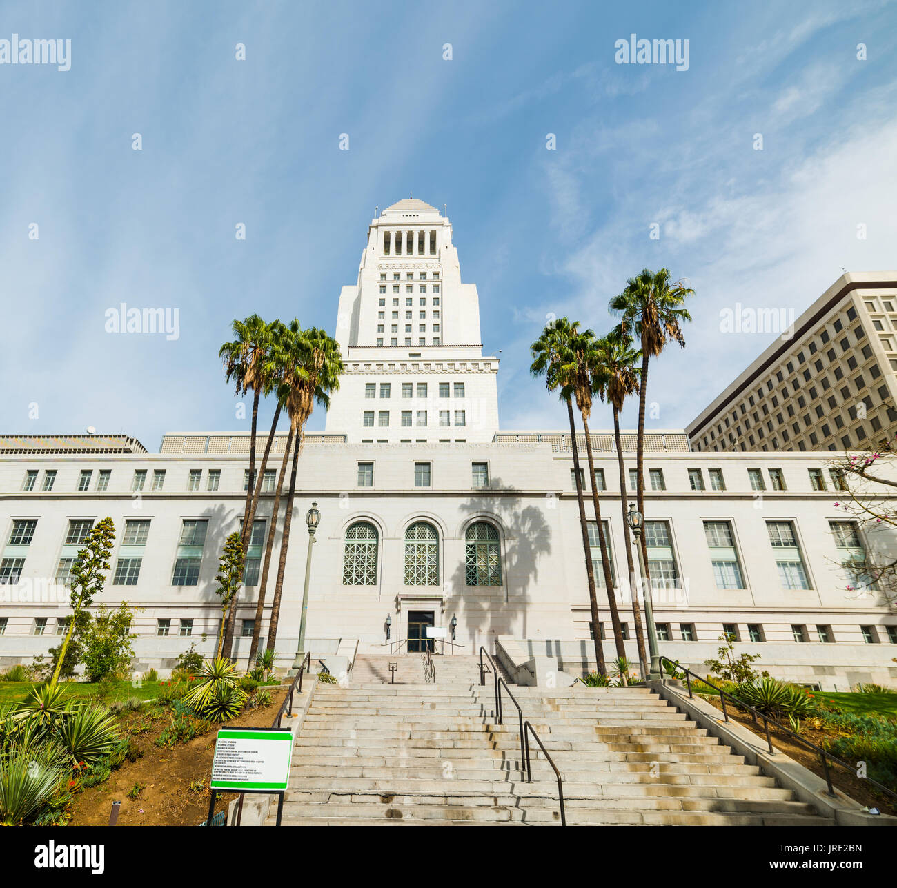 Los Angeles city hall in downtown L.A Stock Photo - Alamy
