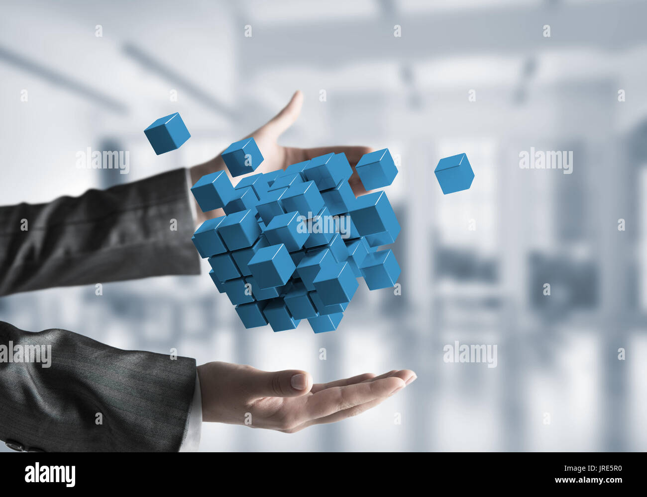 Deep analyzing and problem solving concepts Stock Photo - Alamy