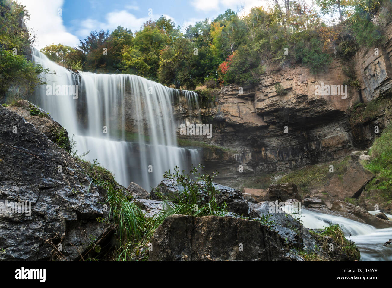 Websters Falls High Resolution Stock Photography and Images - Alamy