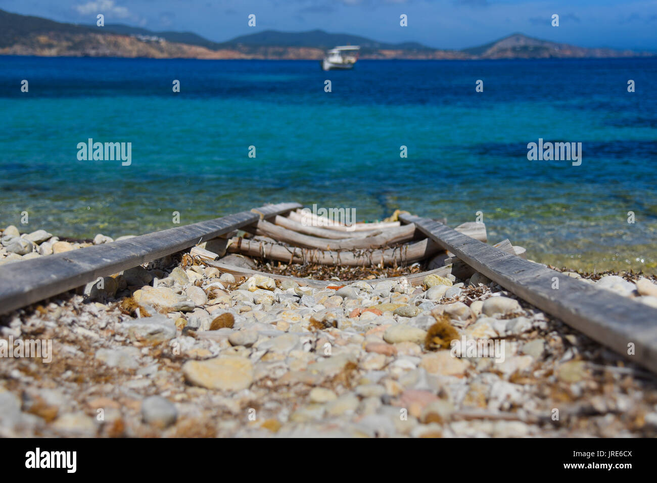 A peaceful cove in a less seen part of Ibiza Stock Photo - Alamy