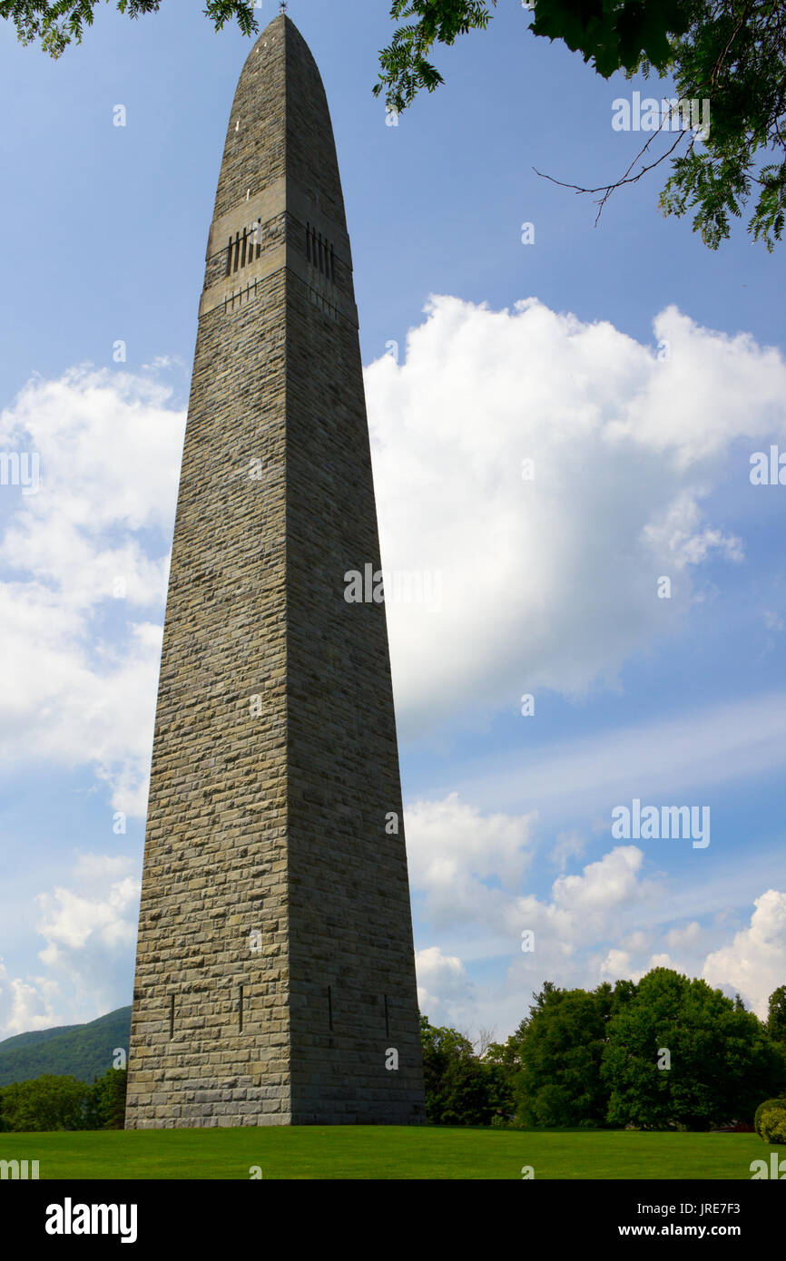 In Bennington, Vermont, is a monument to the Battle of Bennington in ...