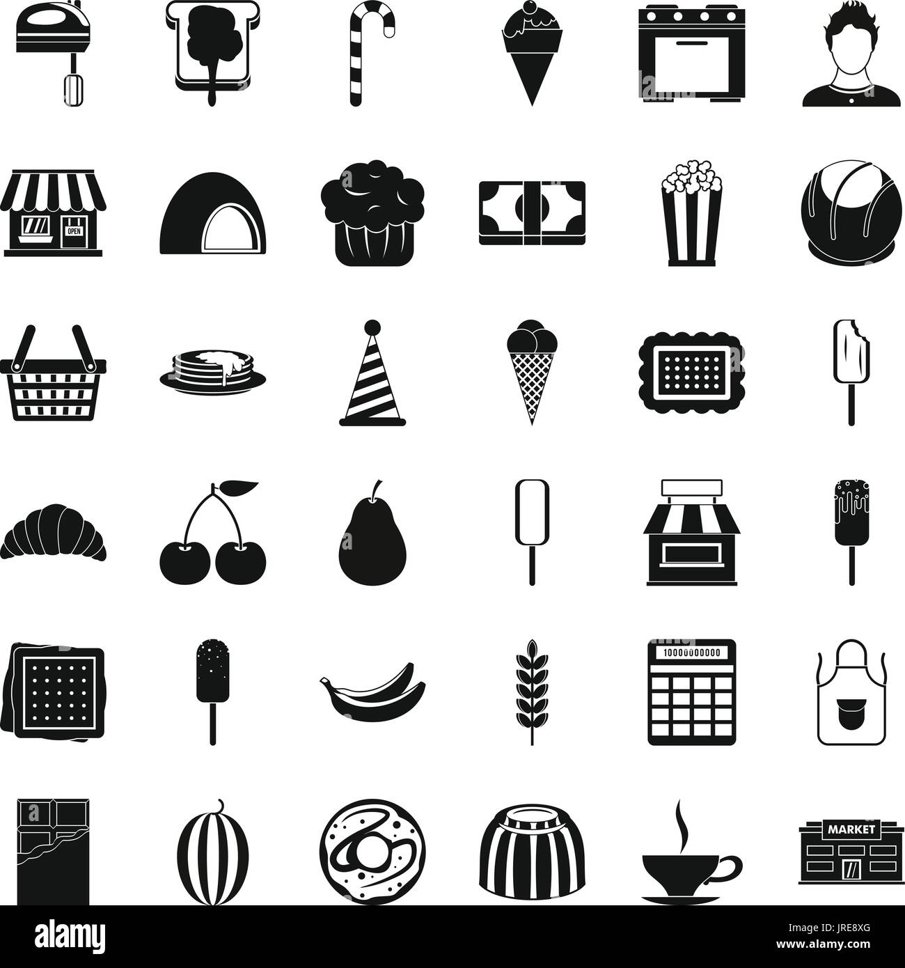 Cup tea piece tasty Stock Vector Images - Alamy