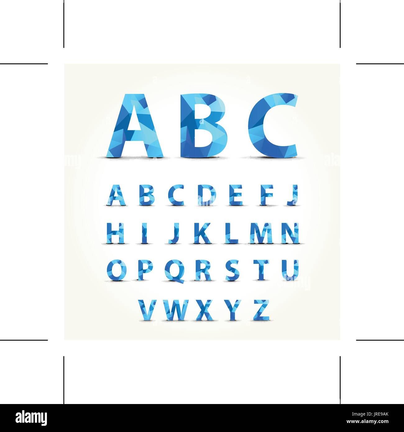 Symbol font Set - On Background - Vector Illustration, Graphic Stock ...