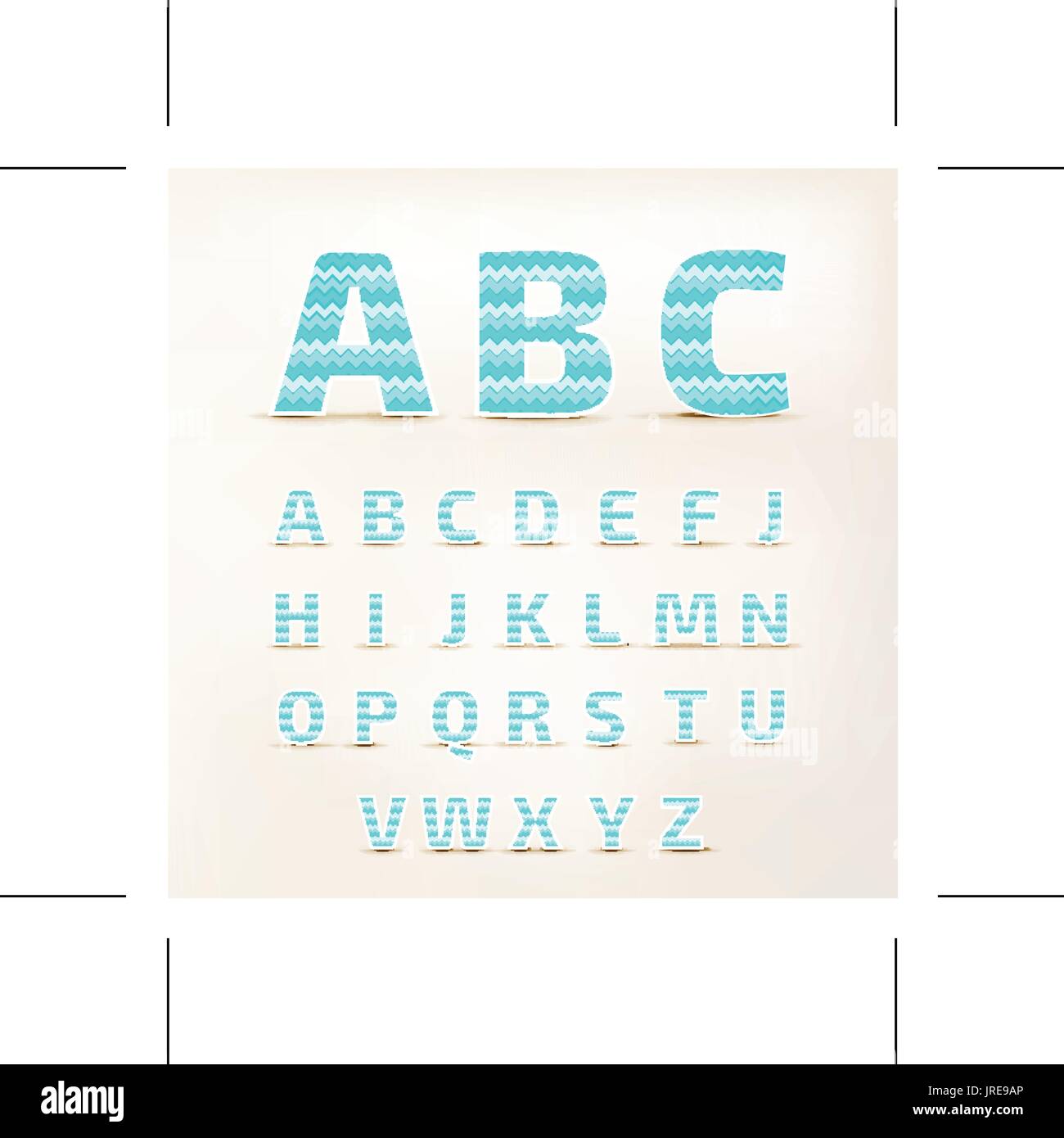 Symbol font Set - On Background - Vector Illustration, Graphic Stock ...