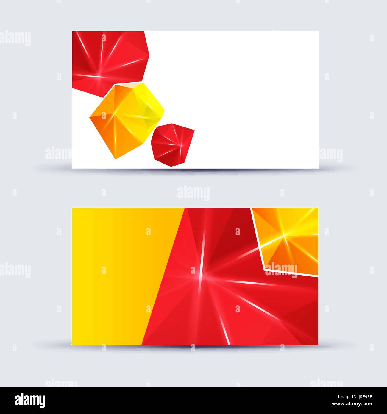 Abstract blank name card template for business artwork. eps 10 Stock ...